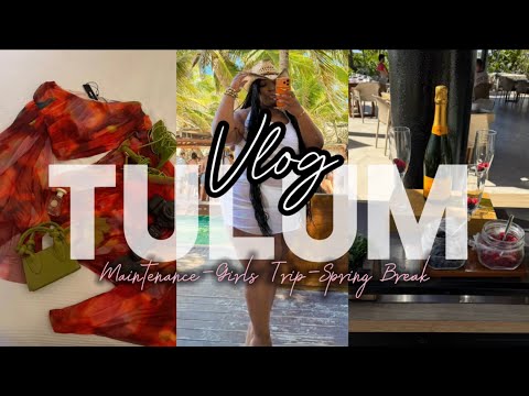 TULUM GIRLS TRIP VLOG 🌴 | Plus Size Fashion, Day Parties, Boat Parties & Spa Day