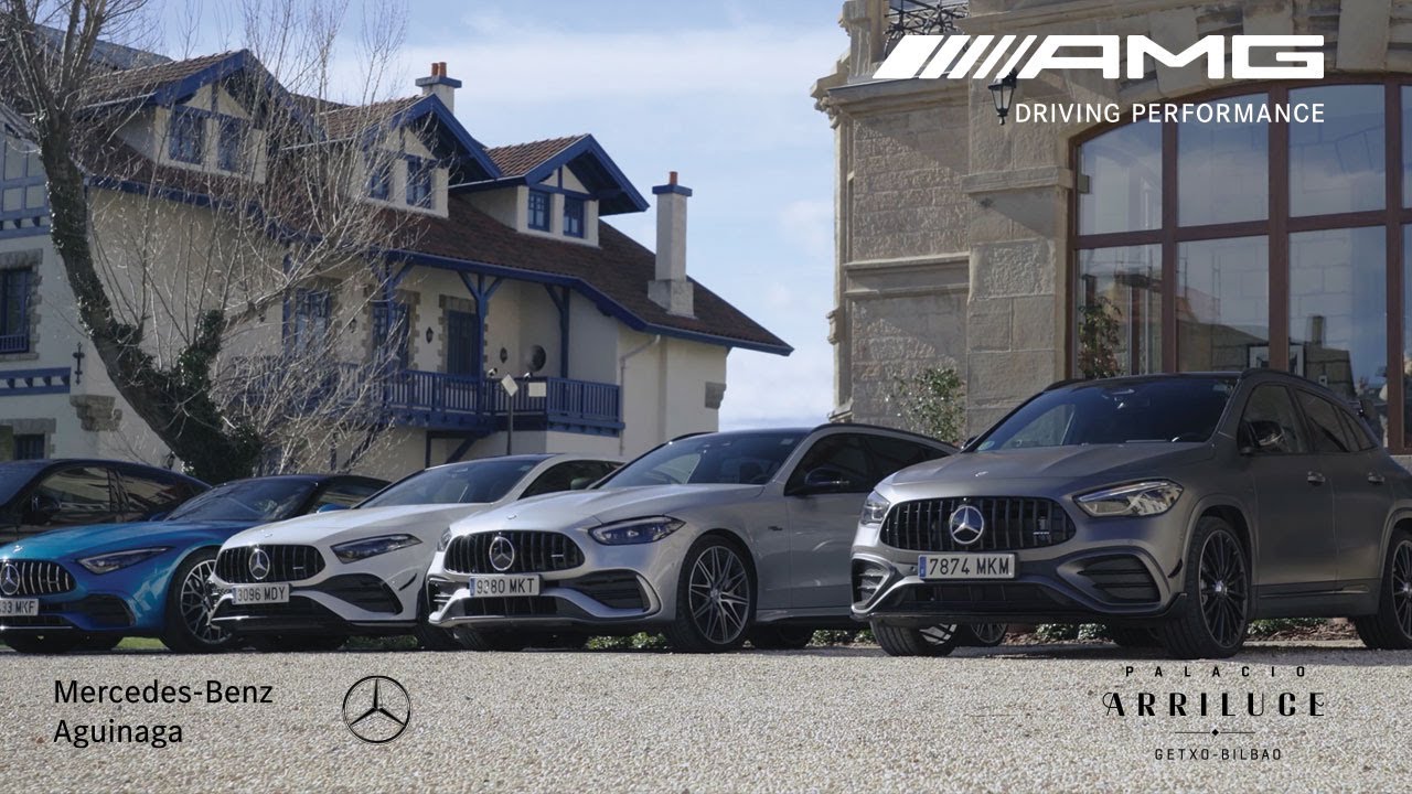 Experiencia AMG | Mercedes-Benz Aguinaga x Hotel Palacio Arriluce - YouTube
