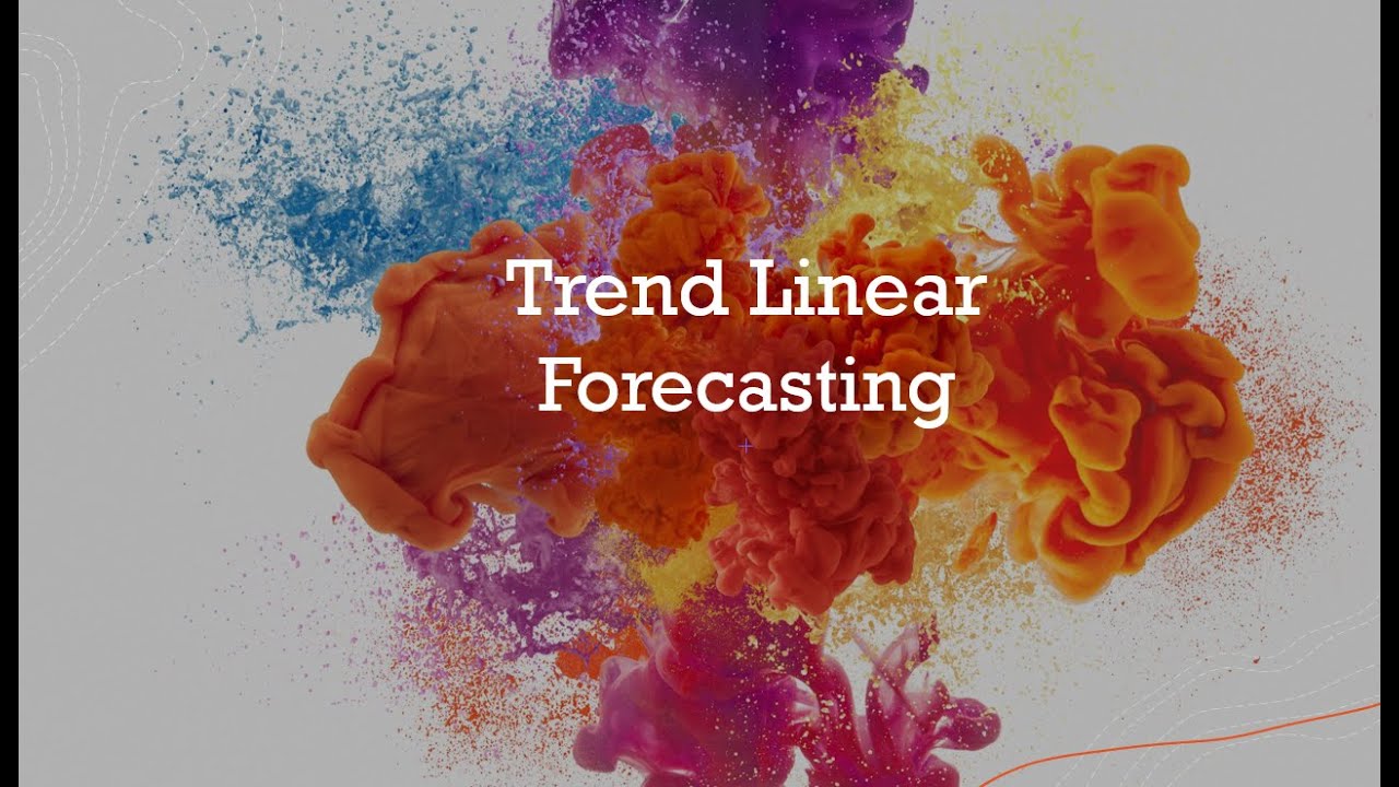 Trend Linear Forecasting - YouTube