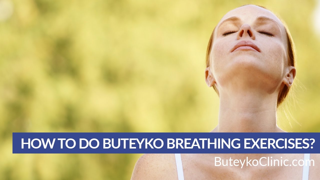 How to do Buteyko Breathing Exercise for Adults - YouTube