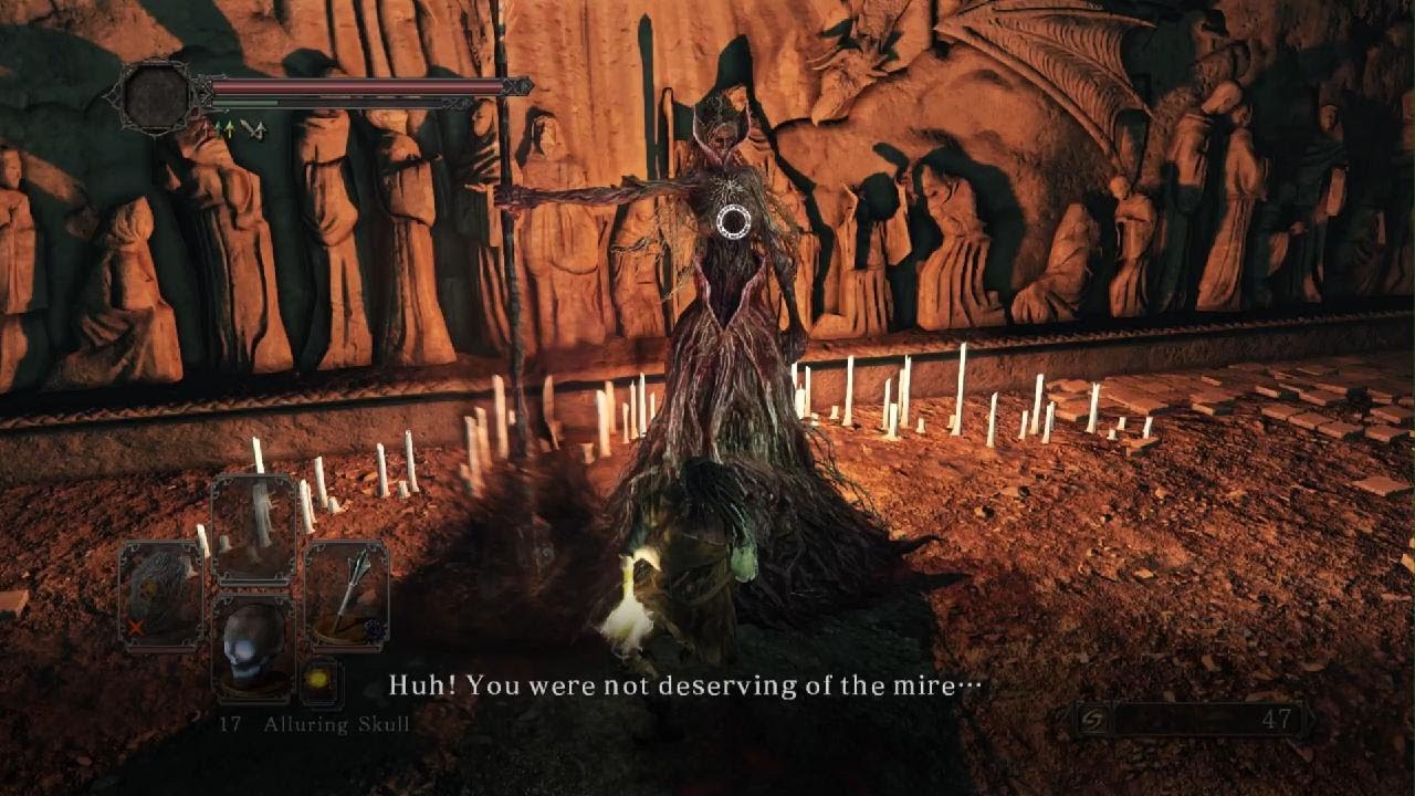 DARK SOULS II Sunken King DLC SL1 run. Elana, the Squalid Queen solo ...