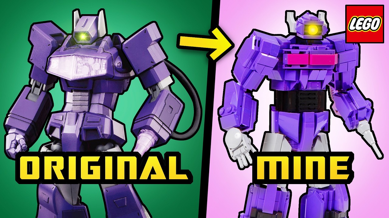 I Built SHOCKWAVE with LEGO - YouTube