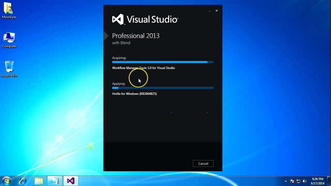 Step By Step Installation of Visual Studio 2013 - YouTube