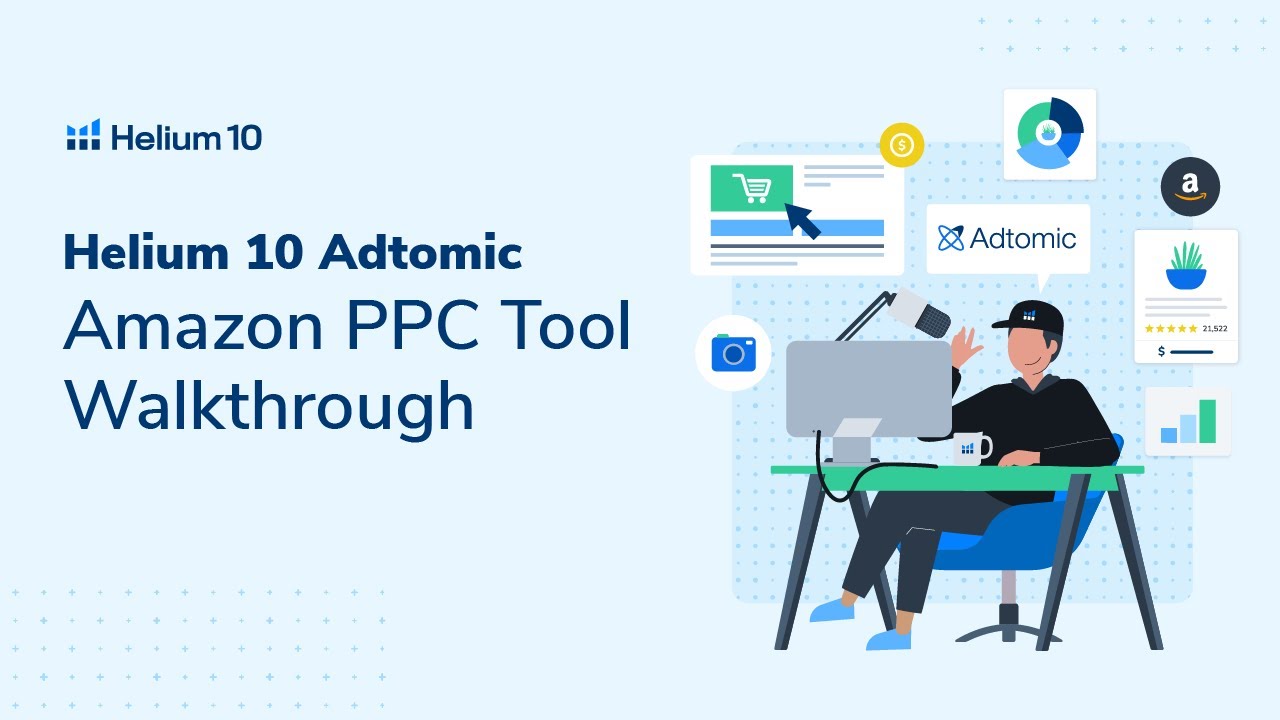 Helium 10 Adtomic - Amazon FBA Advertising Tool Walkthrough - YouTube