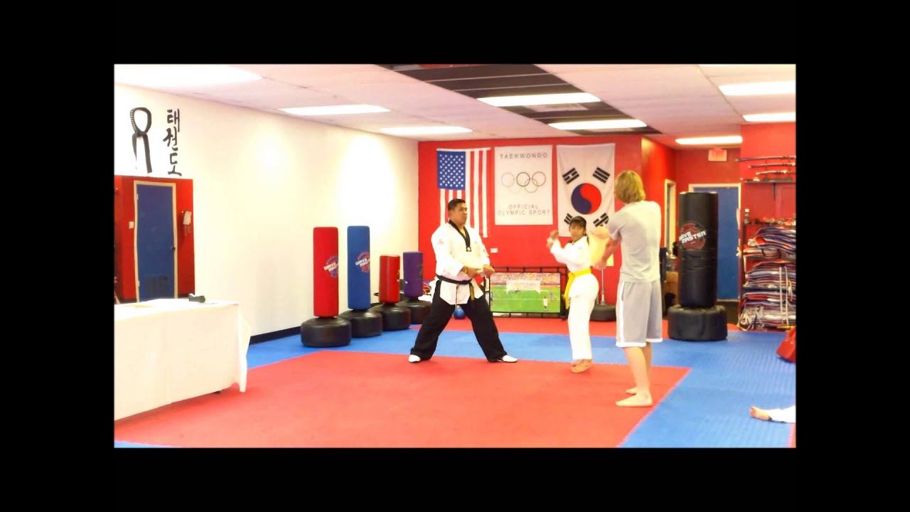 Master Jim's Taekwondo Belt test August 2014 - YouTube