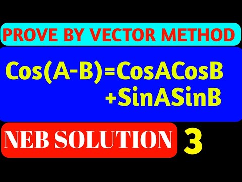 CLASS 12 MATHS || PART 3 || IMPORTANT THEOREMS OF VECTORS || NEB ...