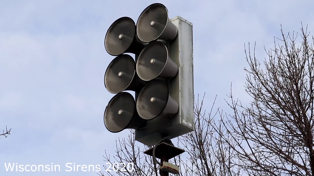 Federal Signal EOWS 612 Siren Test, Orono MN 1/6/2021 - YouTube