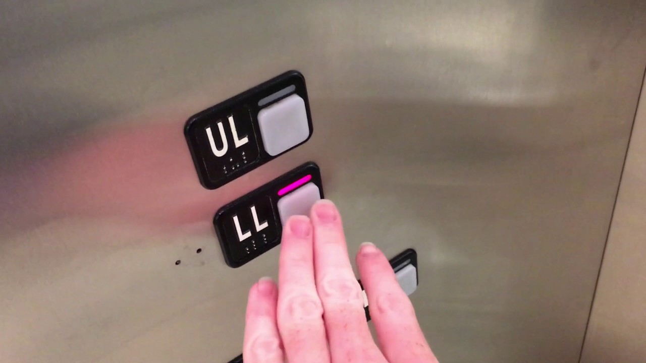 AWESOME Schindler Hydraulic Glass Elevator at Sears in Westshore Plaza ...