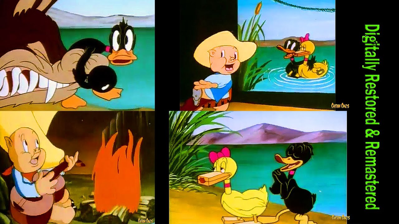 The Roots of Daffy Duck - A Coy Decoy With Porky Pig in Color - Looney ...
