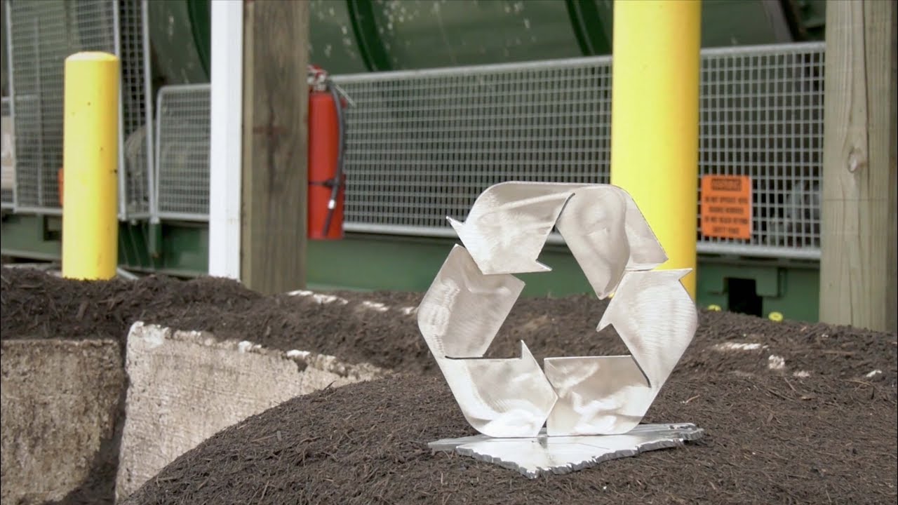 Composting Program Wins Award - YouTube