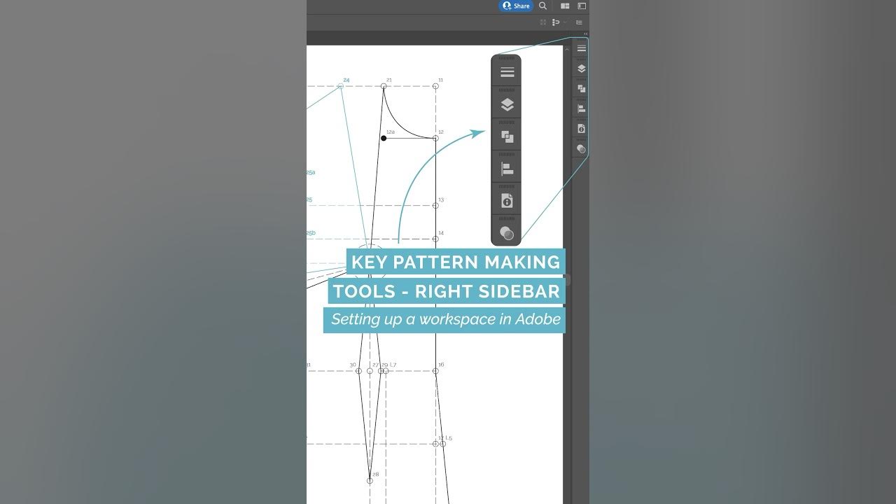 5/49 Key Pattern Making Tools on the Right Toolbar - Digital Pattern ...