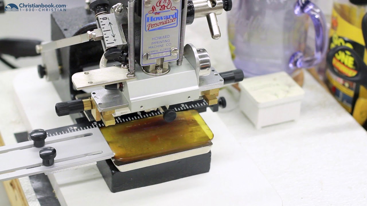 Christianbook.com Bible Imprinting - YouTube