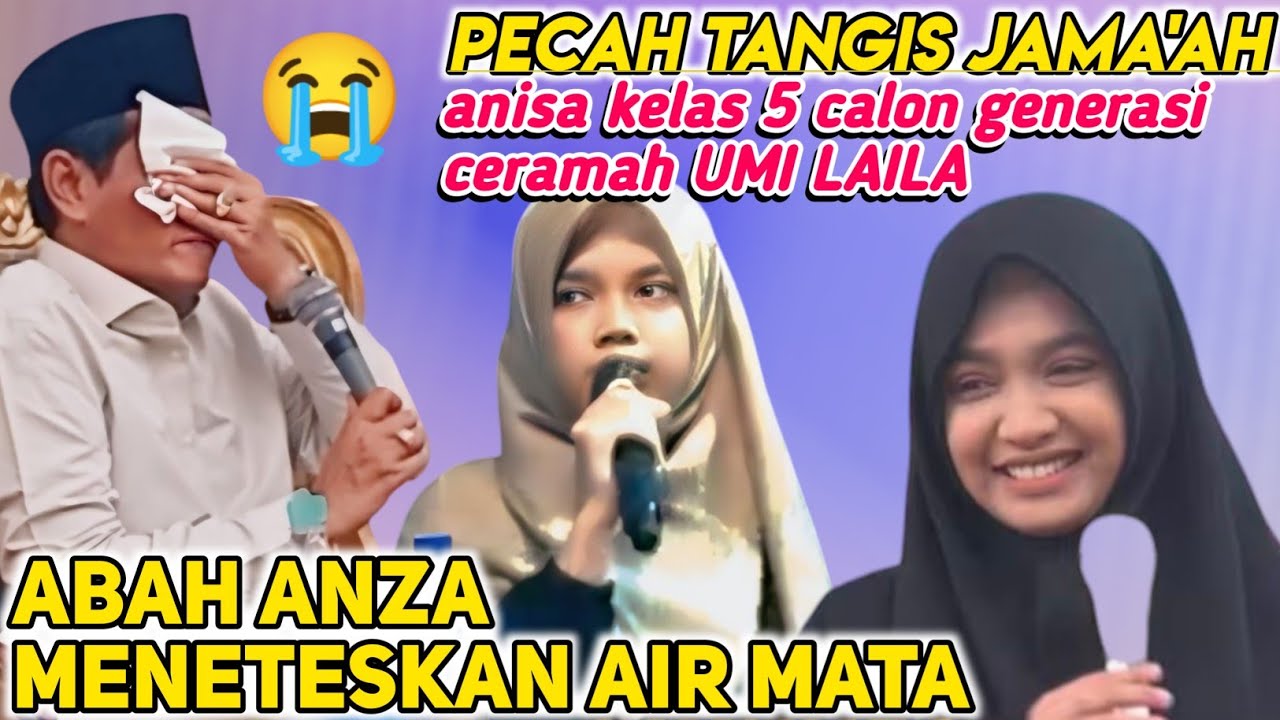 KH ANWAR ZAHID TERBARU & ADEK ANISA CALON GENERASI CERAMAH NING UMI ...