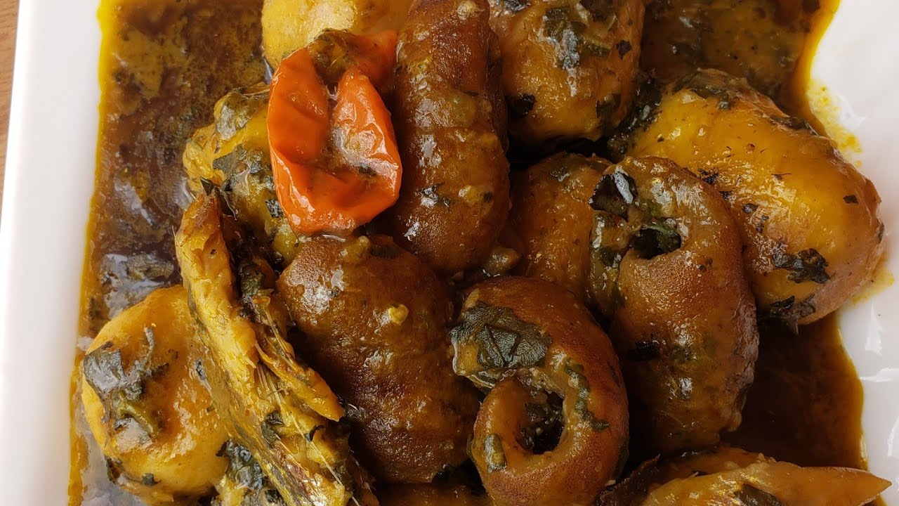 macabo sauté royale au légumes( macabo malaxer) - YouTube