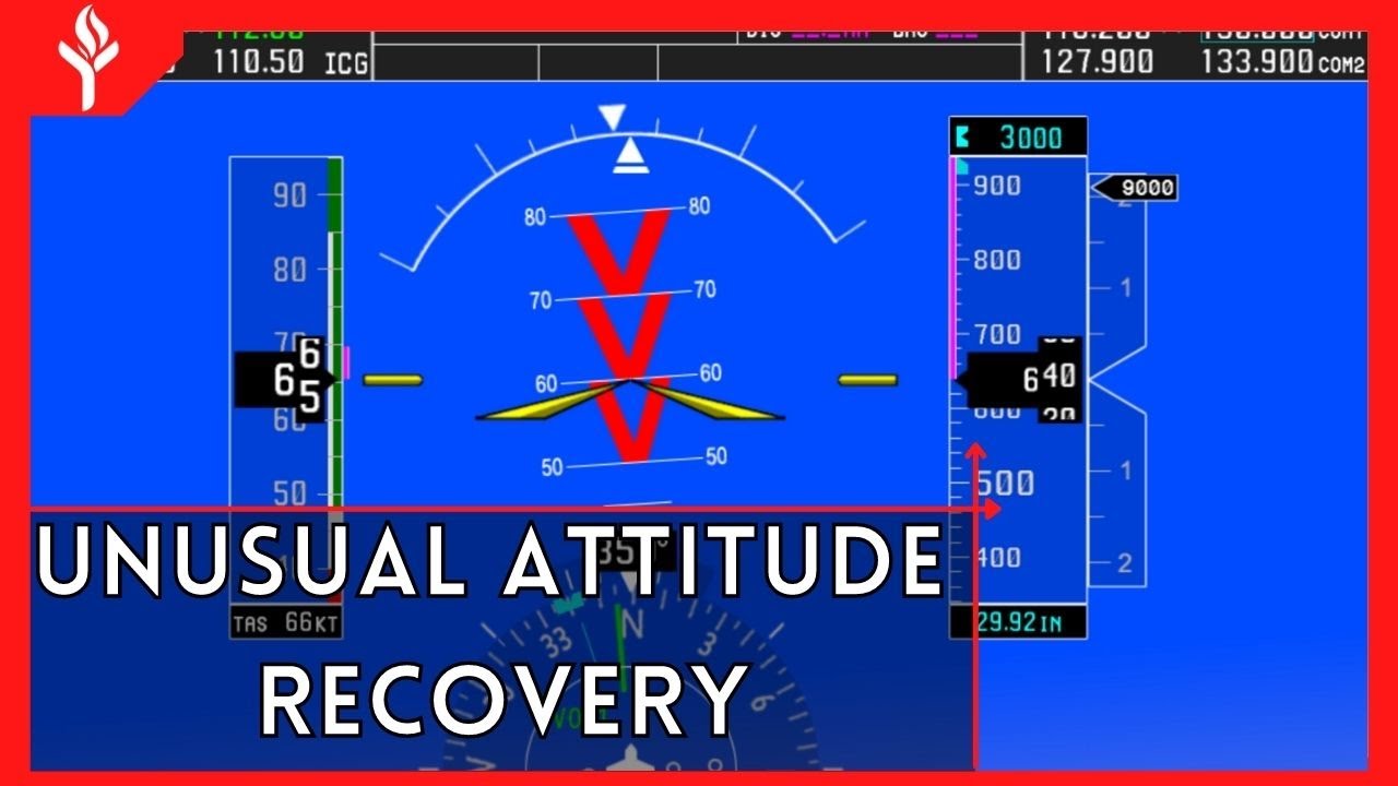 Unusual Attitude Recovery - CESSNA 172 Cockpit View - YouTube