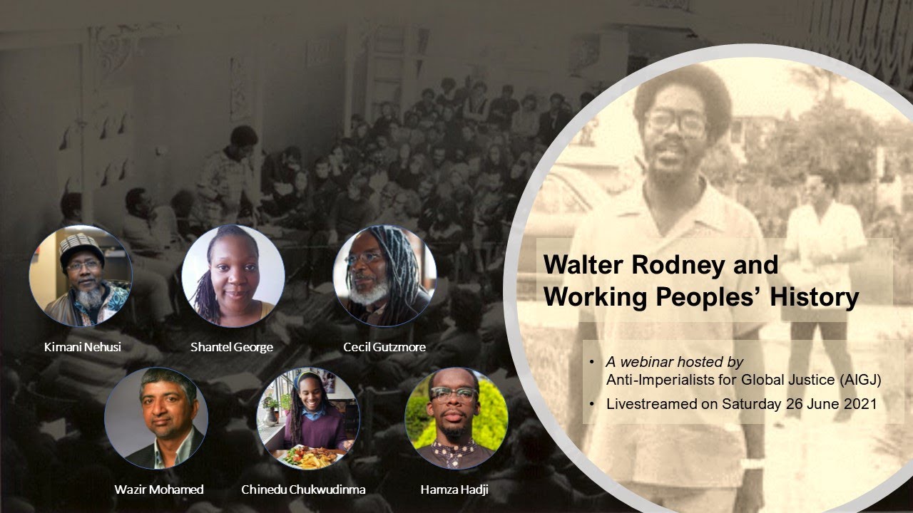 Kevin Okoth - Opening Remarks, Walter Rodney & Working Peoples' History ...