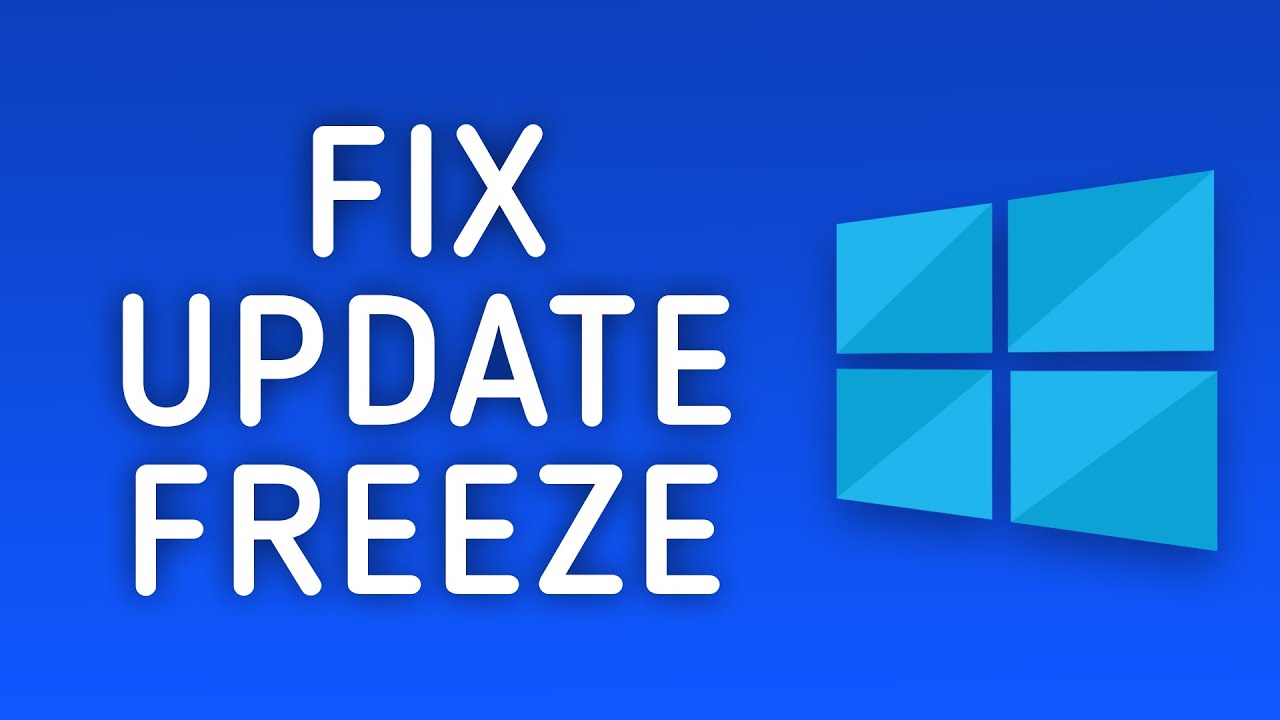 How to Fix Windows 10 Update Freezes or Becomes Stuck - YouTube