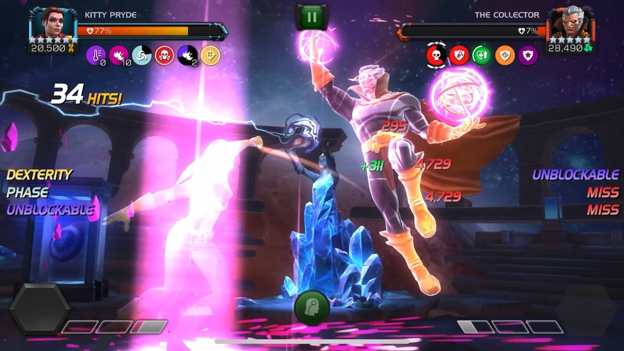 Kitty Pryde phases the Collector to death - YouTube