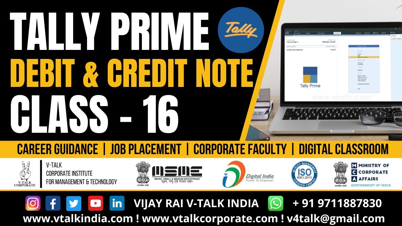 Use Of Debit Credit Note In Tally Prime In Hindi Videos Class 16 use-of-debit-credit-note-in-tally-prime-in-hindi-videos-class-16