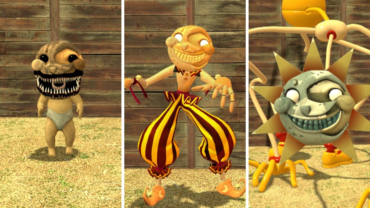 DESTROY ALL my SUNDROP ANIMATRONICS!!! Garry's Gmod - YouTube