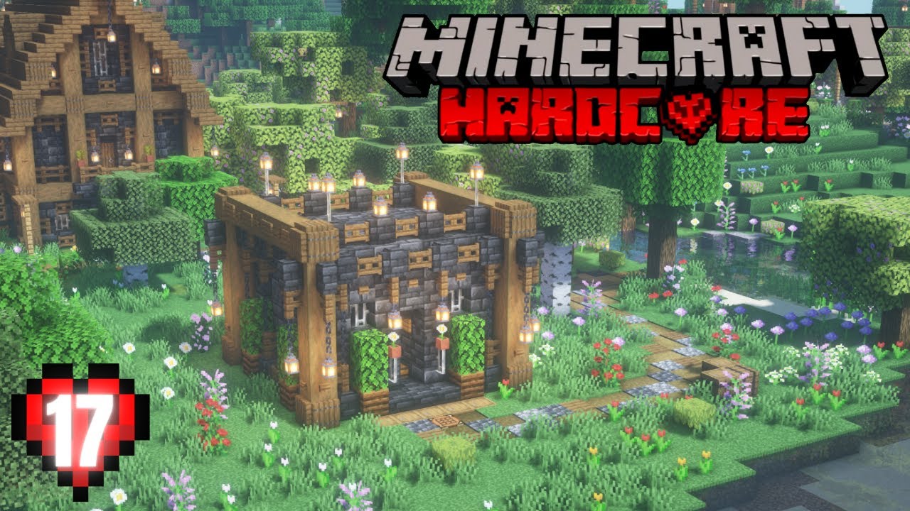 Minecraft 1.17 Hardcore Let's Play: New Automatic Concrete Maker Design ...