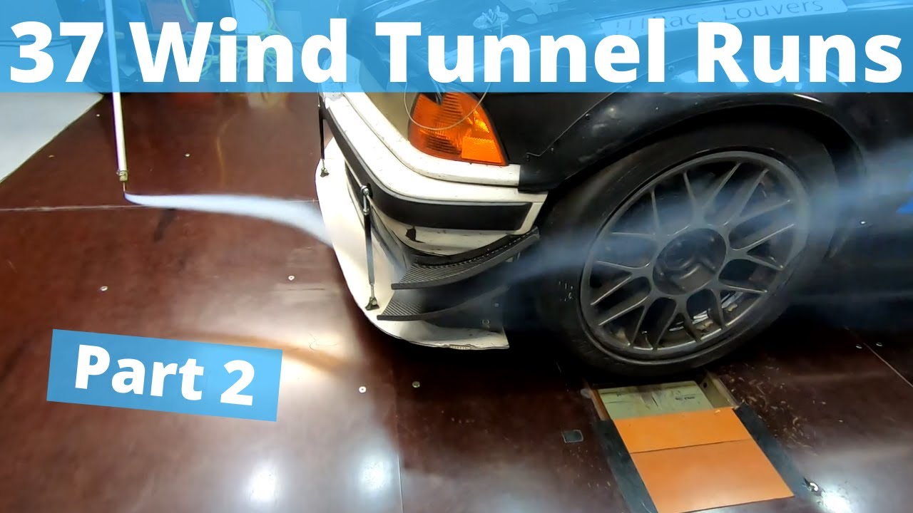 37 Wind Tunnel Runs Part 2! Vortex generators, canards, and wings ...