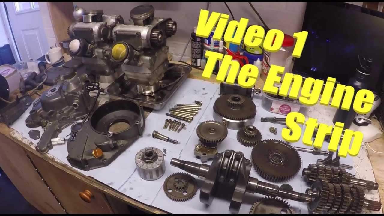 Thunderbike Race Prep Video 1 - Engine Strip Ducati 748 - YouTube