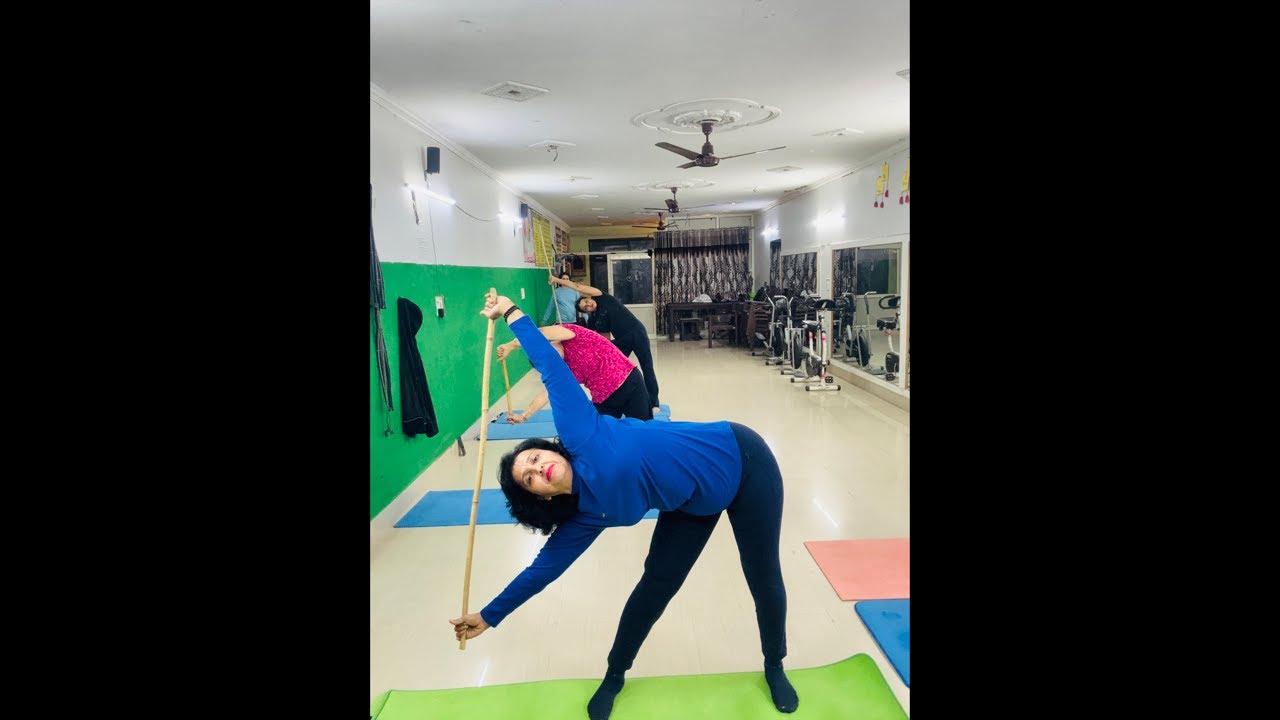 Yoga session for fat loss with Dr. Sandhya - YouTube