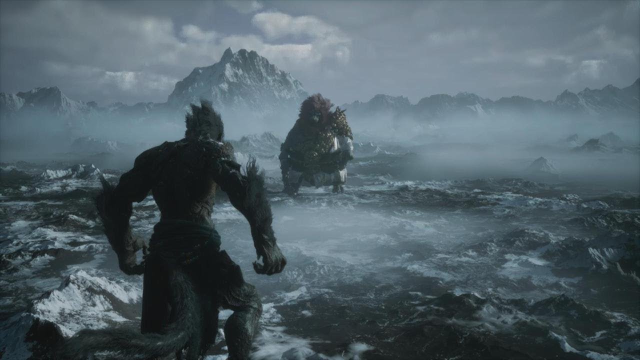Black Myth: Wukong Stone Monkey vs Erlang Shen Fight - YouTube