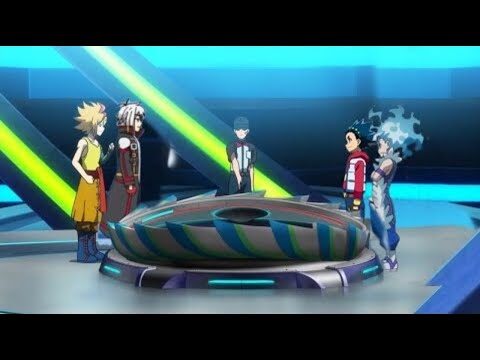 Shu and Free vs Valt and Lui amv // Beyblade burst sparking