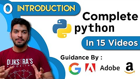 Full Python in 15 Videos Hindi - YouTube