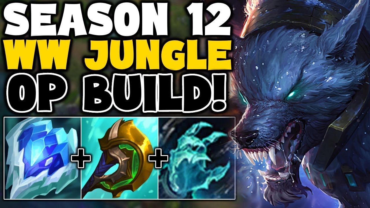 SEASON 12 WARWICK JUNGLE OPTIMAL BUILD TO CARRY! - YouTube