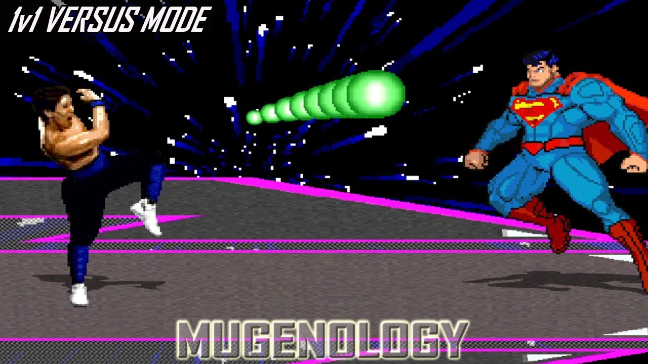 Superman (CvS) vs Johnny Cage (MK2) - DC Comics vs Mortal Kombat ...