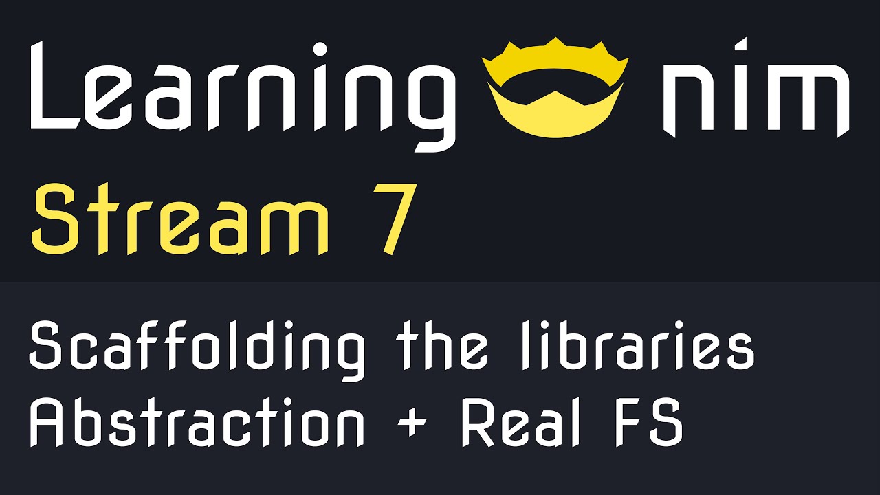 👑 Setting up libraries and planning the functionality - 🔴 Nim Live ...