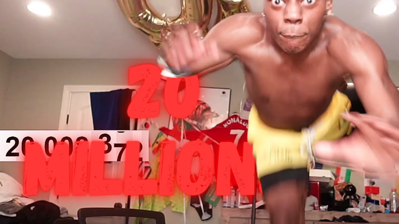 iShowSpeed Hits 20 MILLION SUBSCRIBERS and BREAK THE PC - YouTube