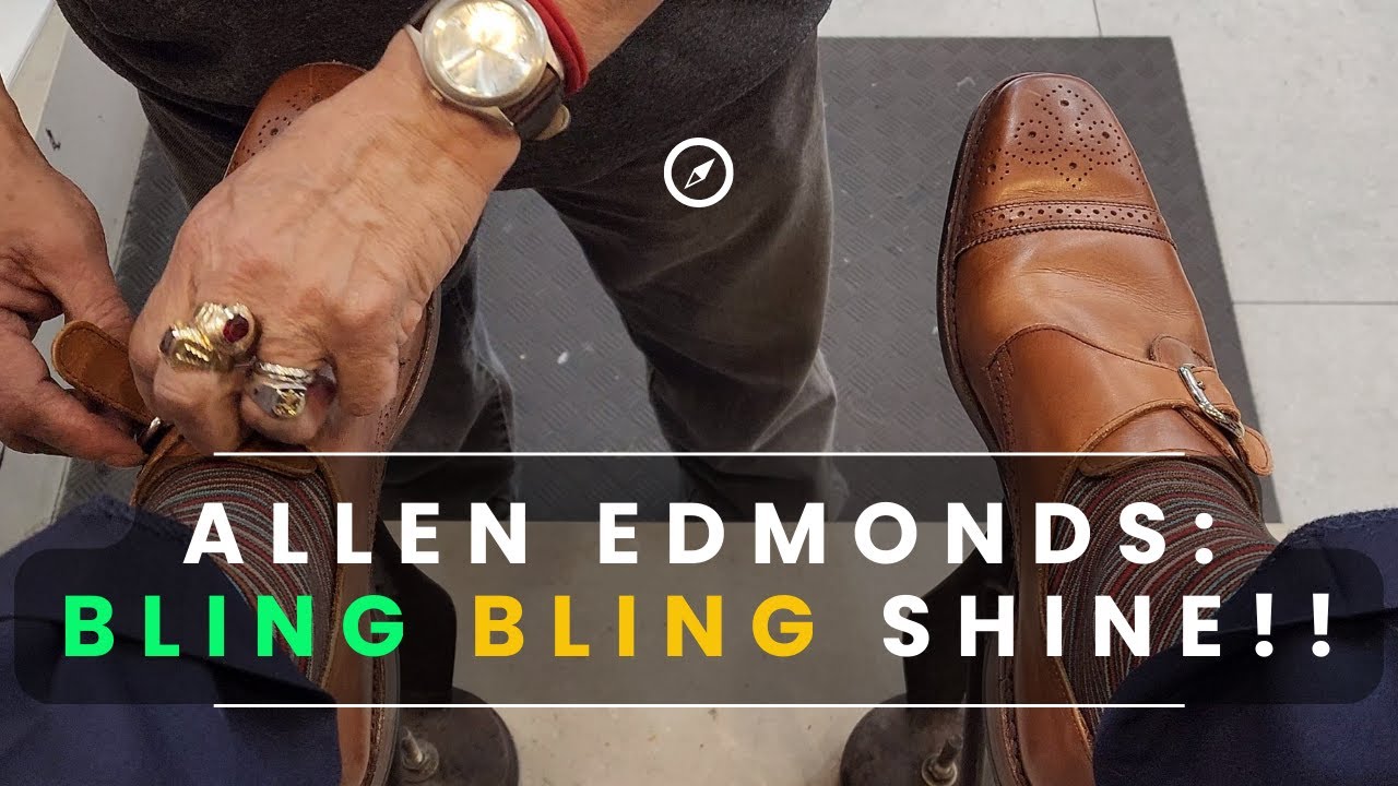 NYC's Best Bling Bling Shoe Shine! | NYC Shoe Shine - YouTube