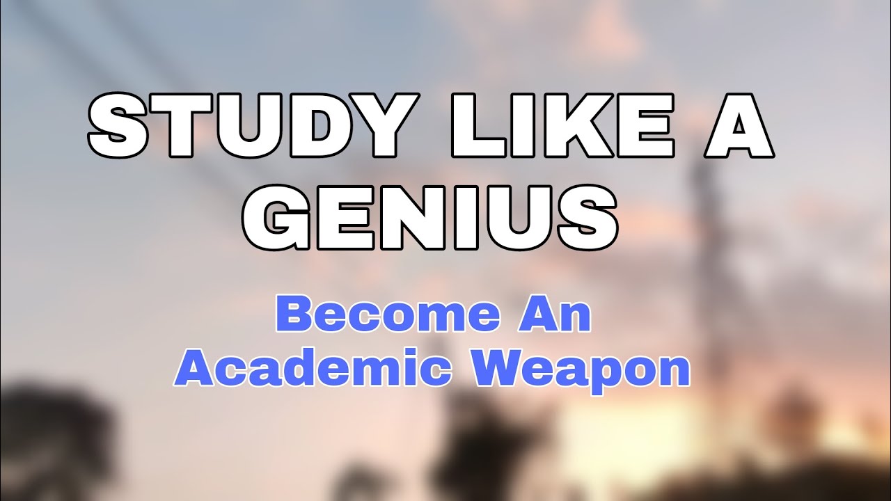 How to Become an ACADEMIC WEAPON (in 3 minutes): Study Smarter, Not ...