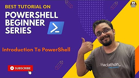 PowerShell Beginner Series (Hindi) - YouTube