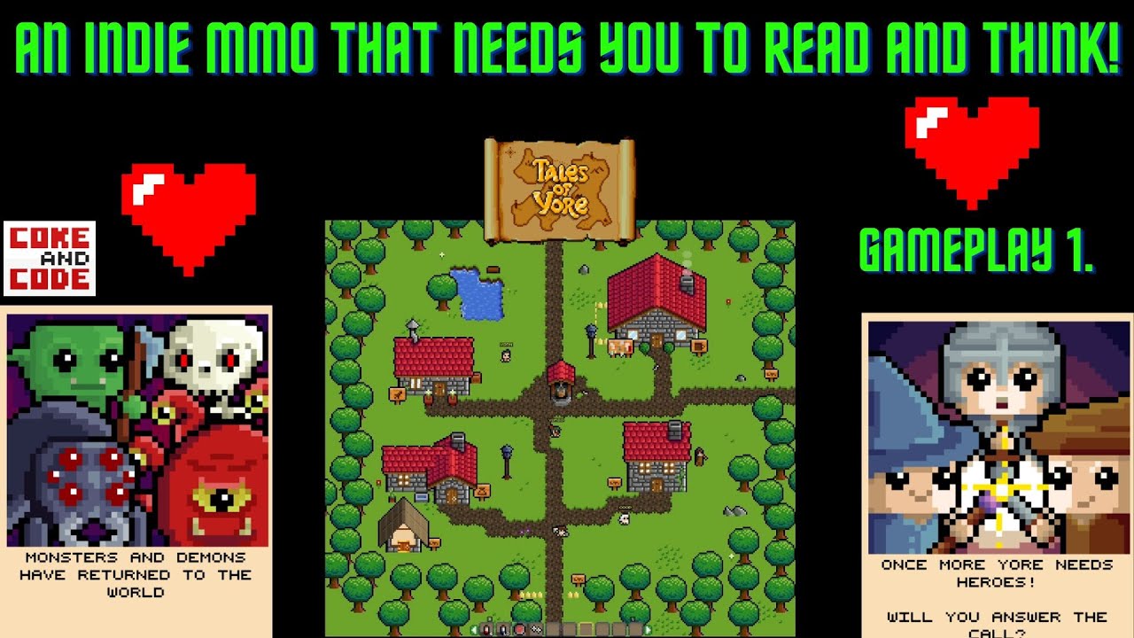 Tales of Yore- Pixelated MMORPG Love Project that needs you to READ ...
