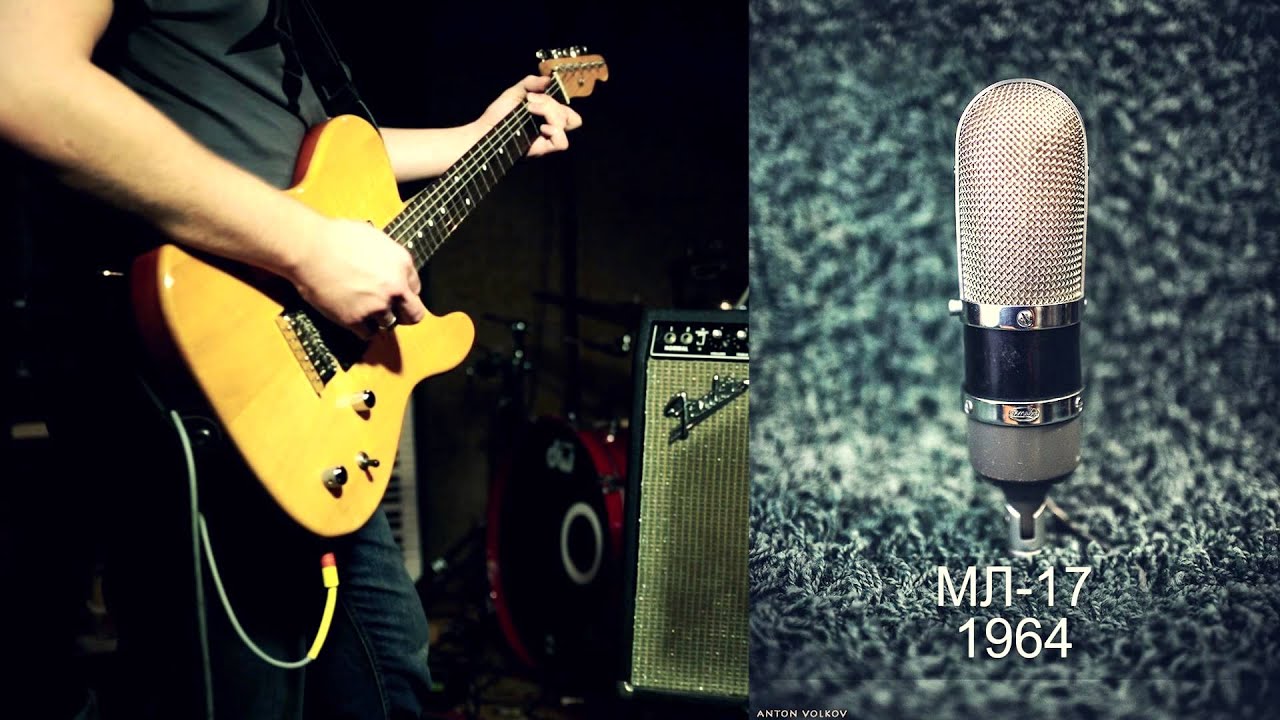 Five Vintage Ribbon Microphones Oktava Test. E-Guitar. - YouTube