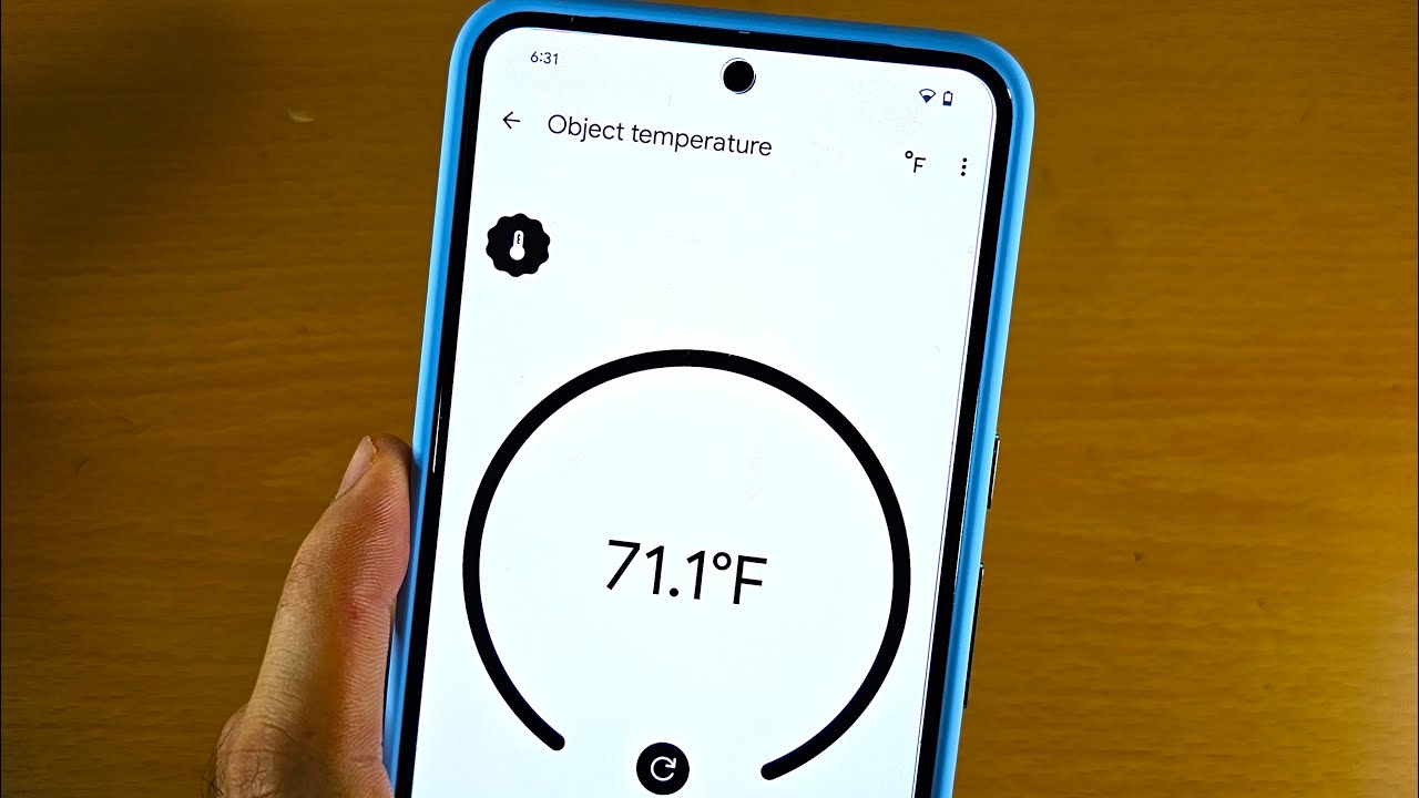 How To Use Thermometer on Google Pixel 8 Pro - YouTube