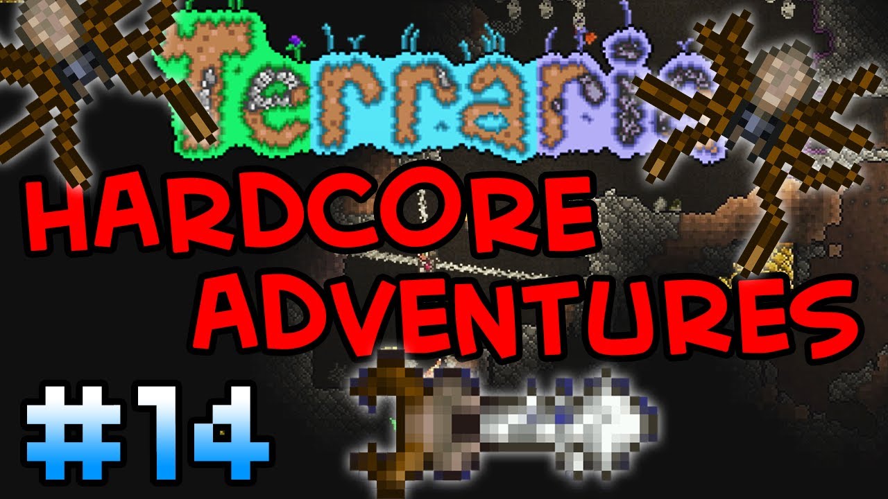 SPIDER DEN! - Terraria Hardcore Adventures #14 (Hardcore Let's Play ...