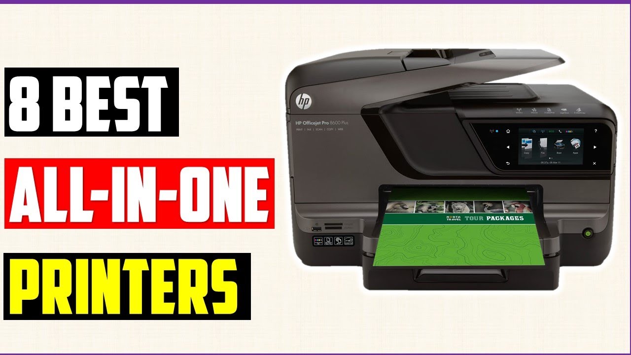 8 Best All-In-One Printers 2023- print, copy, scan and fax from one ...