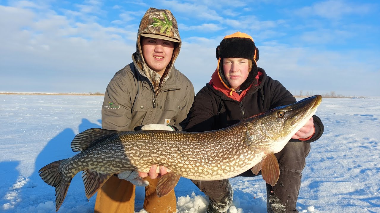 2 Huge Pike in One Day! (PB's) | Chasing Big Pike in Southern Alberta ...