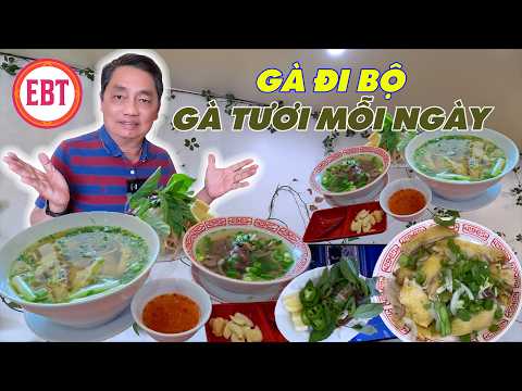 Tiệm nhỏ mà có võ, Tiệm chuyên về các món phở gà, mì gà, Gà đi bộ tươi mỗi ngày. Phở 88 | BMAT