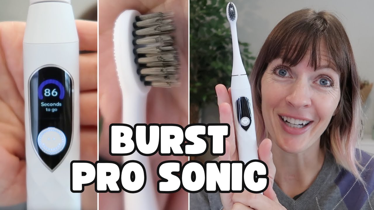 9 month charge + pressure sensor!! AMAZING TOOTHBRUSH!! | Burst Pro ...