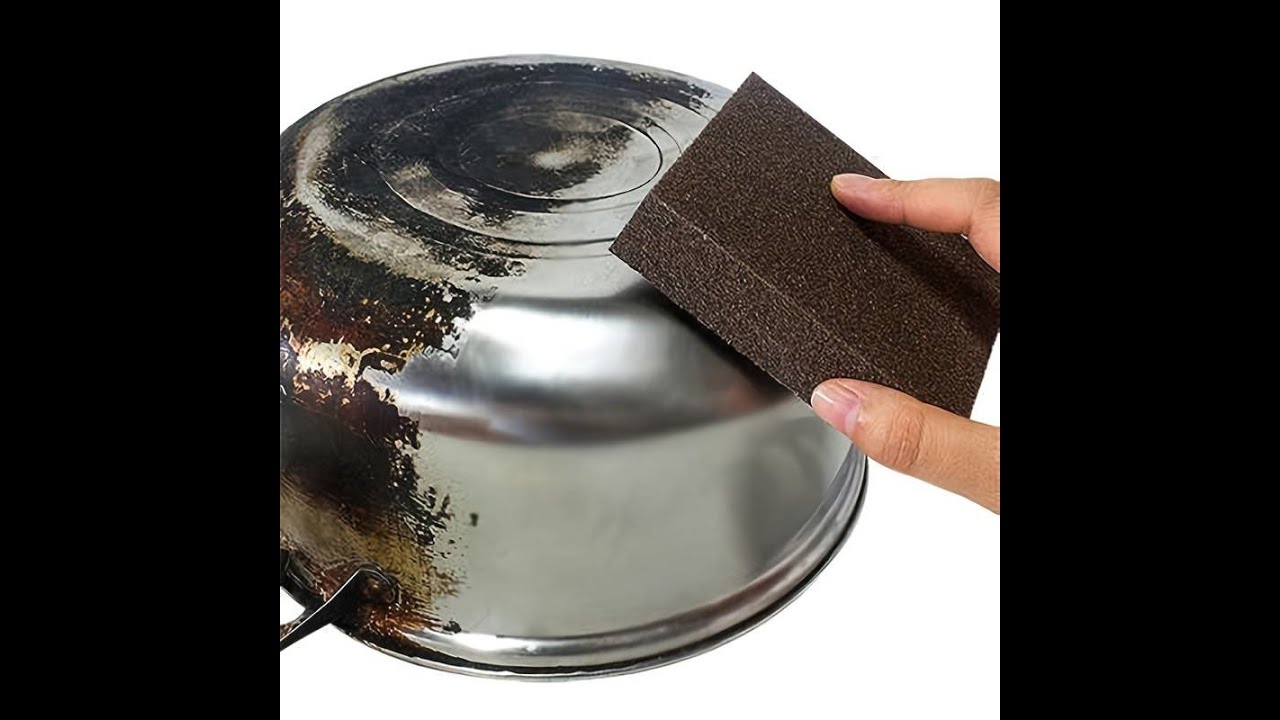 Iron Rust Removal Sponge - YouTube
