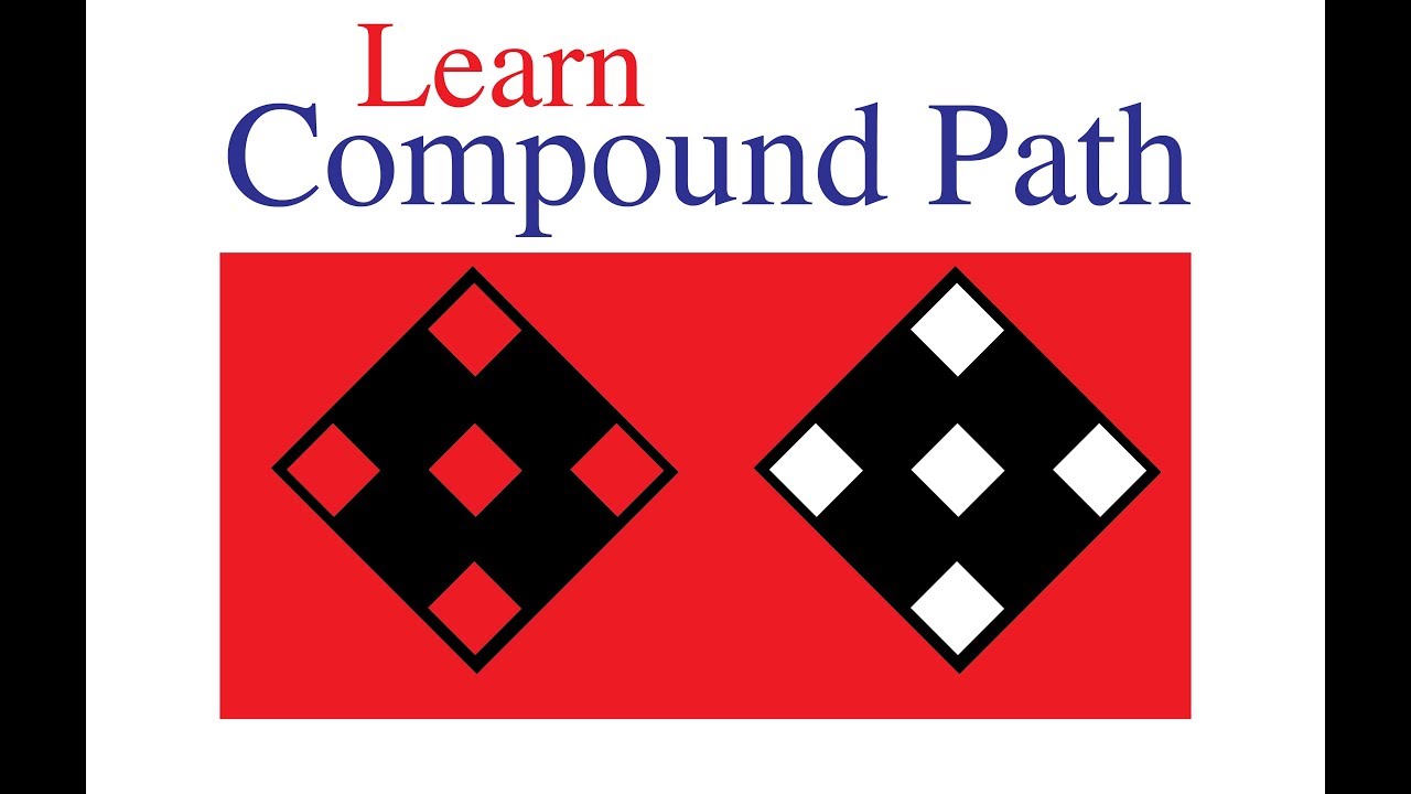 Compound Path Professional Skills Illustrator YouTube Compound Path Professional Skills Illustrator YouTube