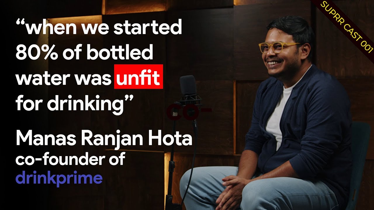 Suprrprenuer Manas Ranjan Hota, Co founder of @DrinkPrime ON AIR with ...