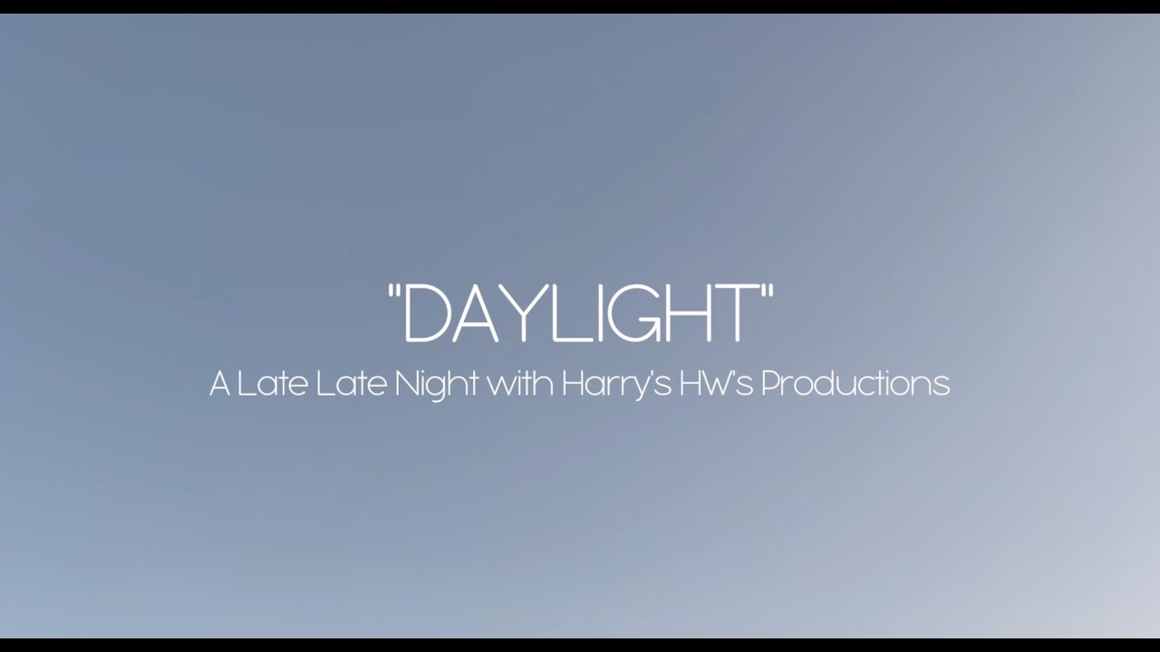 Harry Styles - "Daylight" Music Video (James Corden) - REMAKE - YouTube